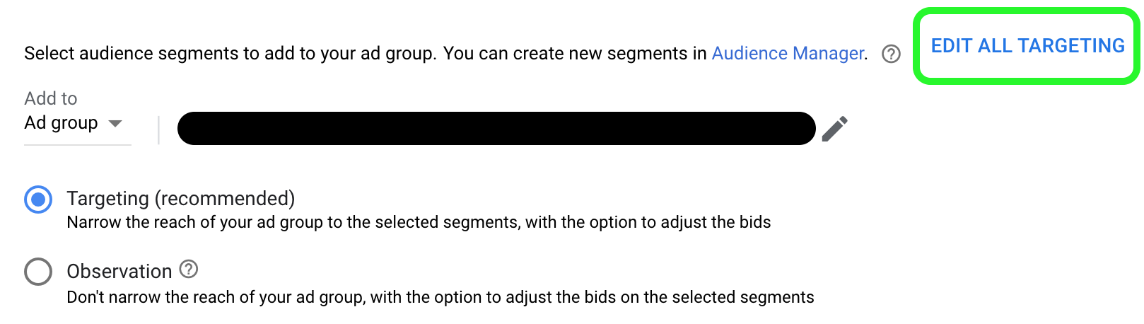 Audience Observation vs Targeting in Google Ads [Explained]