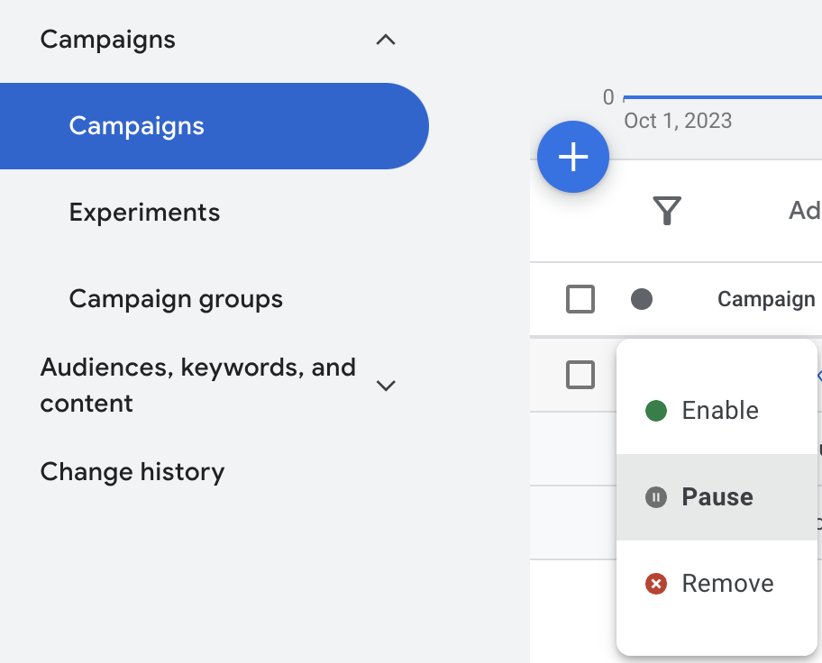 How to Pause a Google Ads Campaign - [Step-by-Step Guide]
